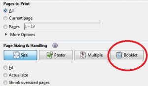 Cara cetak file pdf menjadi buku atau Booklet – WIKI